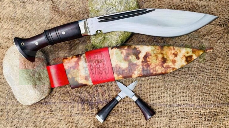 12" Traditional Historic Khukuri | Distinctive curved Nepalese knife ...