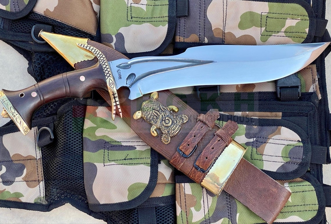 12" Custom Survival Bowie Knife | EGKH