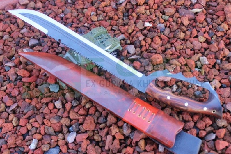 14" Blade Rust Free D-Guard Handle Nepalese Chhuri | Knife Handmade ...
