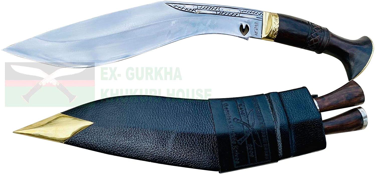 10" Chitlange Superior Khukuri | Traditional Nepali Kukri Knife | EGKH