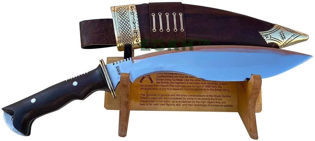12" Best Kukri Knife | Full Tang Kukri Knife | Authentic Bush craft ...