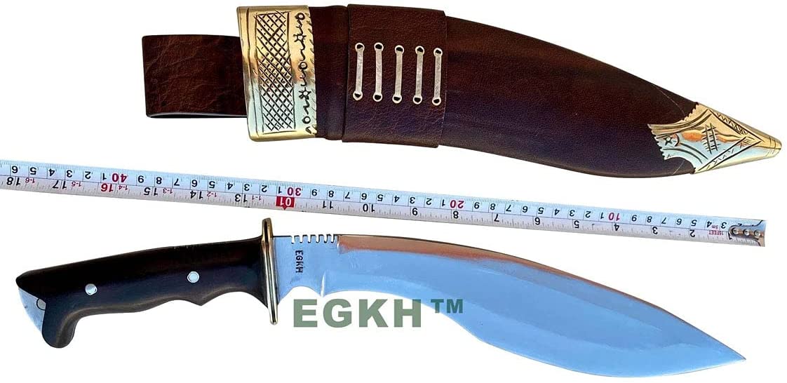12" Best Kukri Knife | Full Tang Kukri Knife | Authentic Bush craft ...