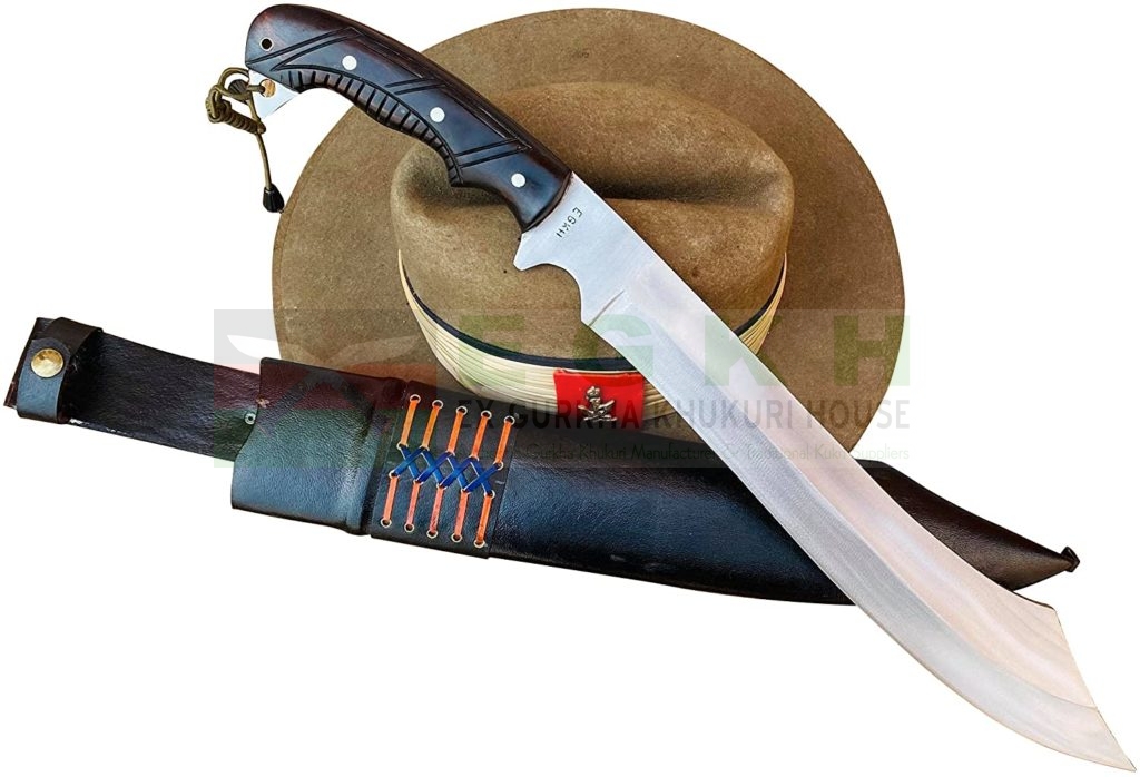 17" Tactical Machete | Carbon Steel Blade and Safe-T-Grip Handle for ...
