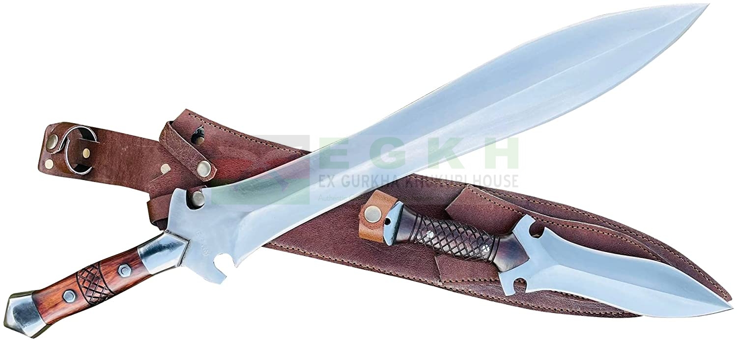 20" Blade Hand Forged Hunting Sword | Viking Sword | Custom Made | Leaf ...