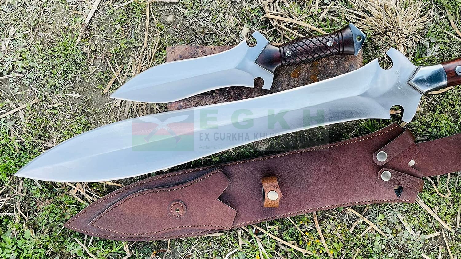 20" Blade Hand Forged Hunting Sword | Viking Sword | Custom Made | Leaf ...