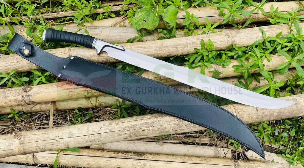 24" Blade Hunting Sword|Handmade Knife|Balance oil Tempered|Heavy duty ...