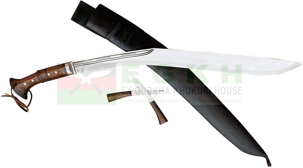 24" Sirupate Full tang Traditional Kukri - Large Sword khukuri (Camping ...