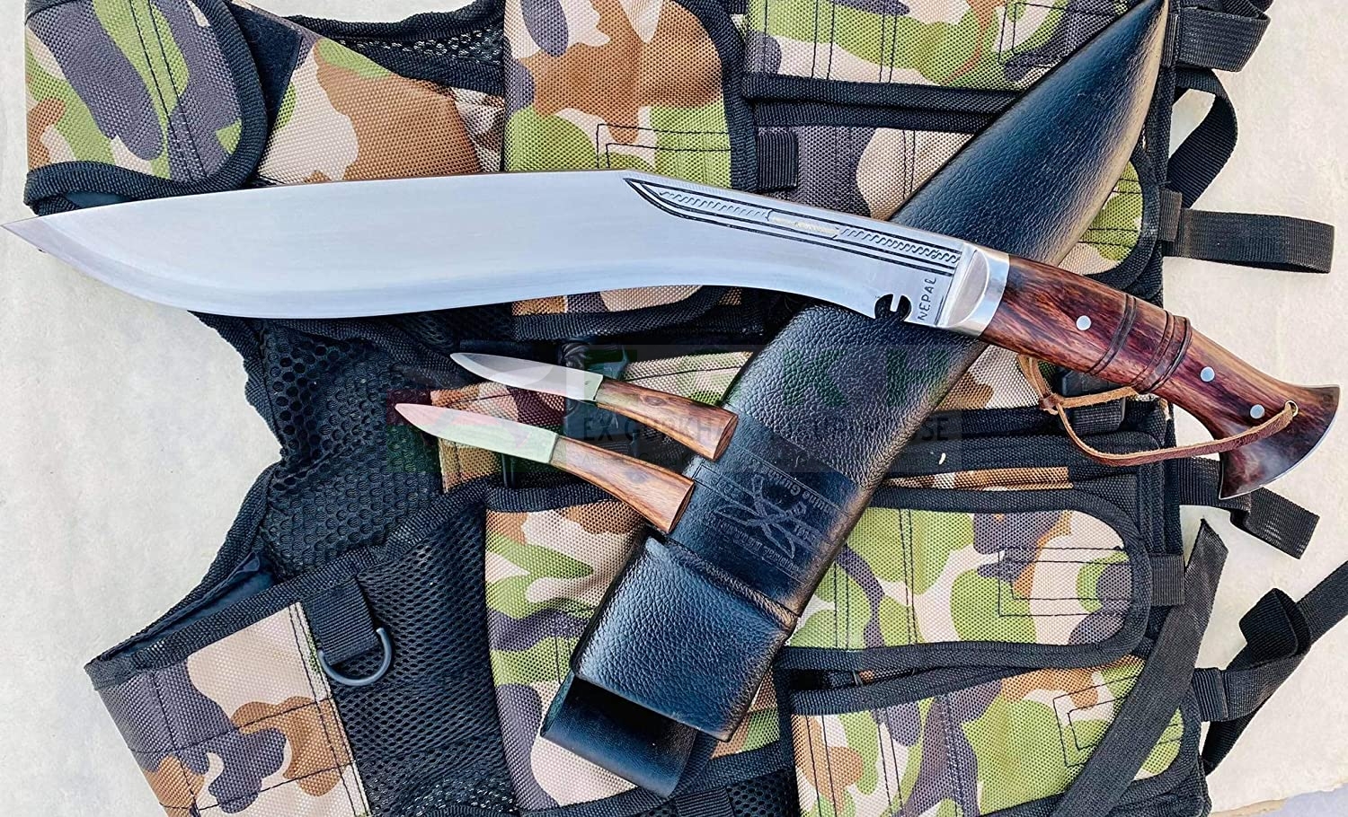 15" Sirupate Survival Khukuri | Machete Kukri Knife | EGKH