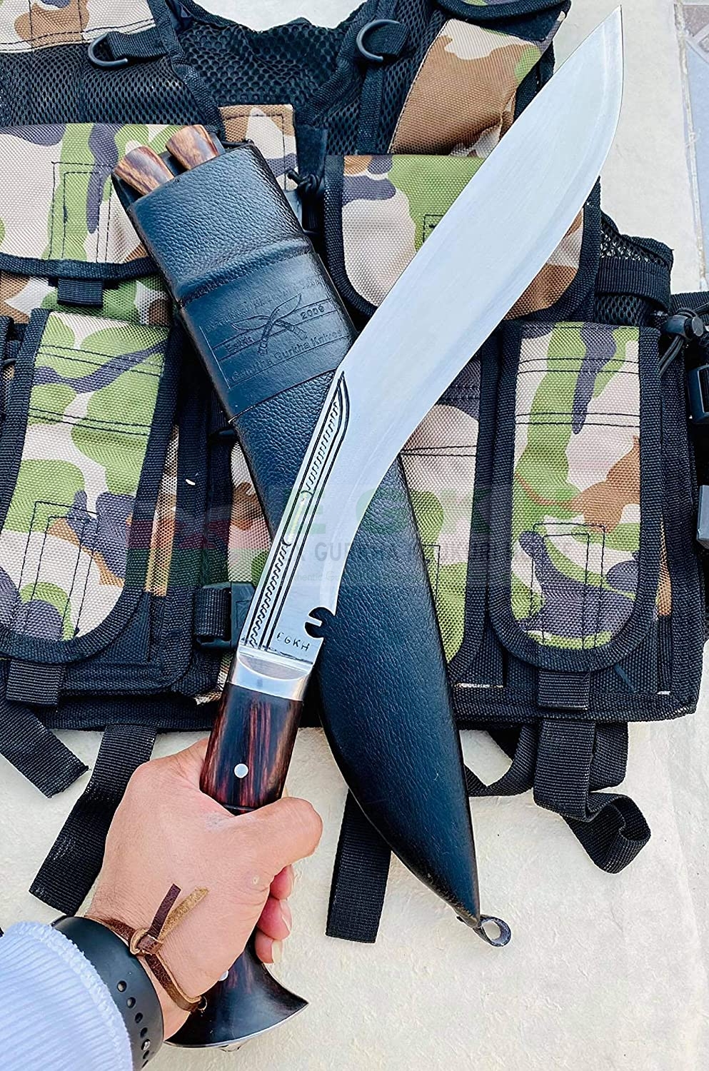 15" Sirupate Survival Khukuri | Machete Kukri Knife | EGKH