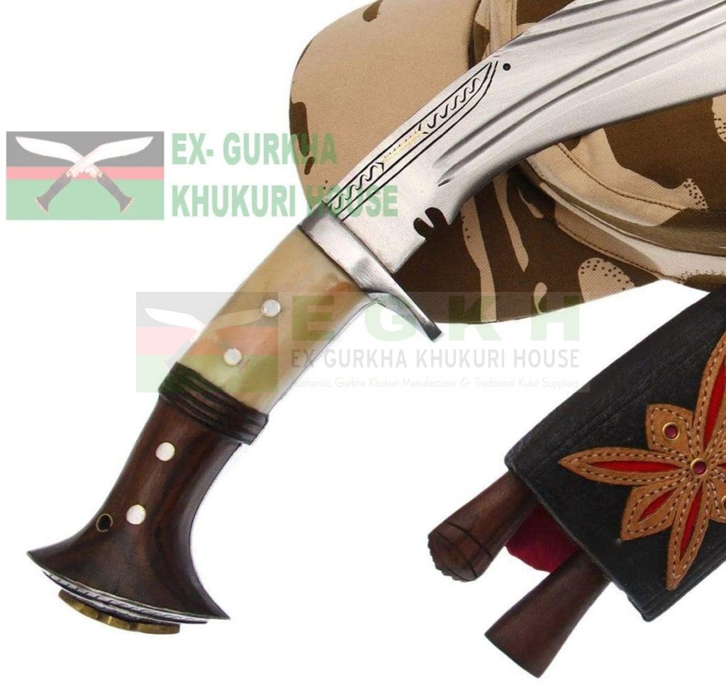 12" Blade Hand-Forged Traditional Khukuri | 5 Fuller Kukri