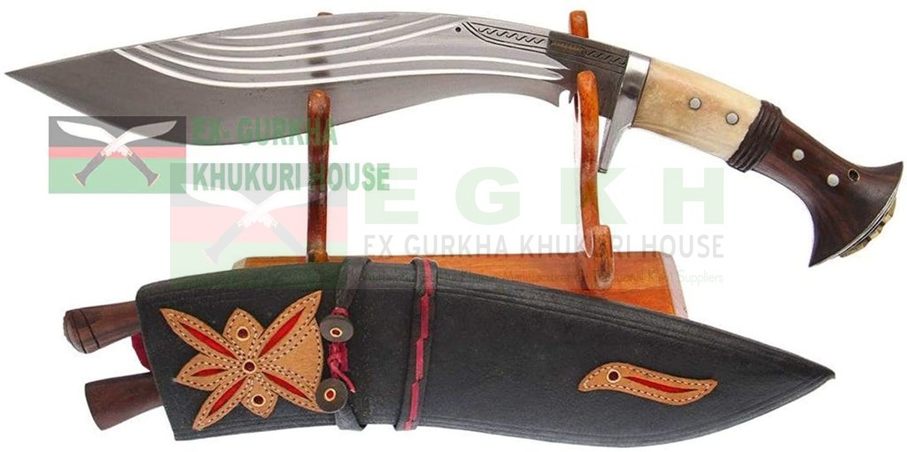 12" Blade Hand-Forged Traditional Khukuri | 5 Fuller Kukri
