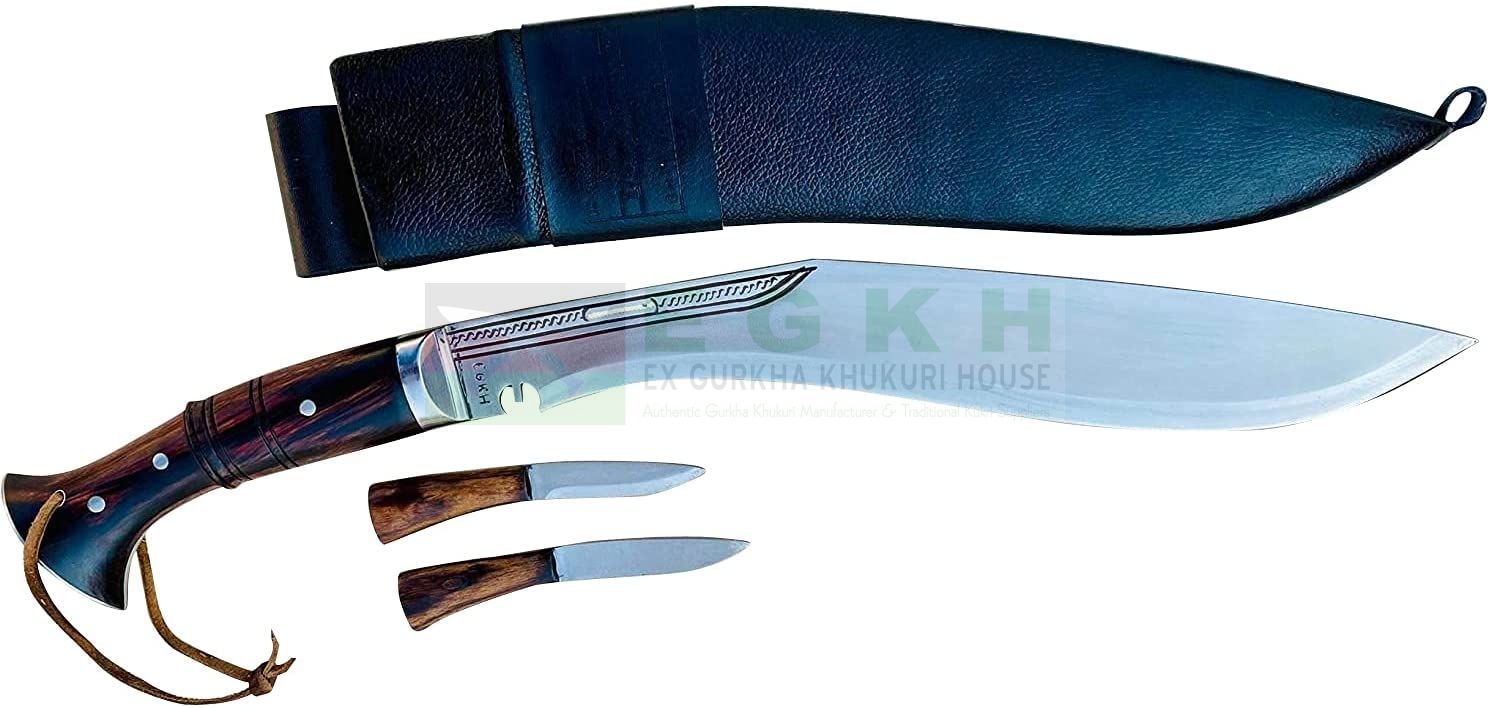 15" Handmade Full Tang Traditional Sirupate Hunting Kukri