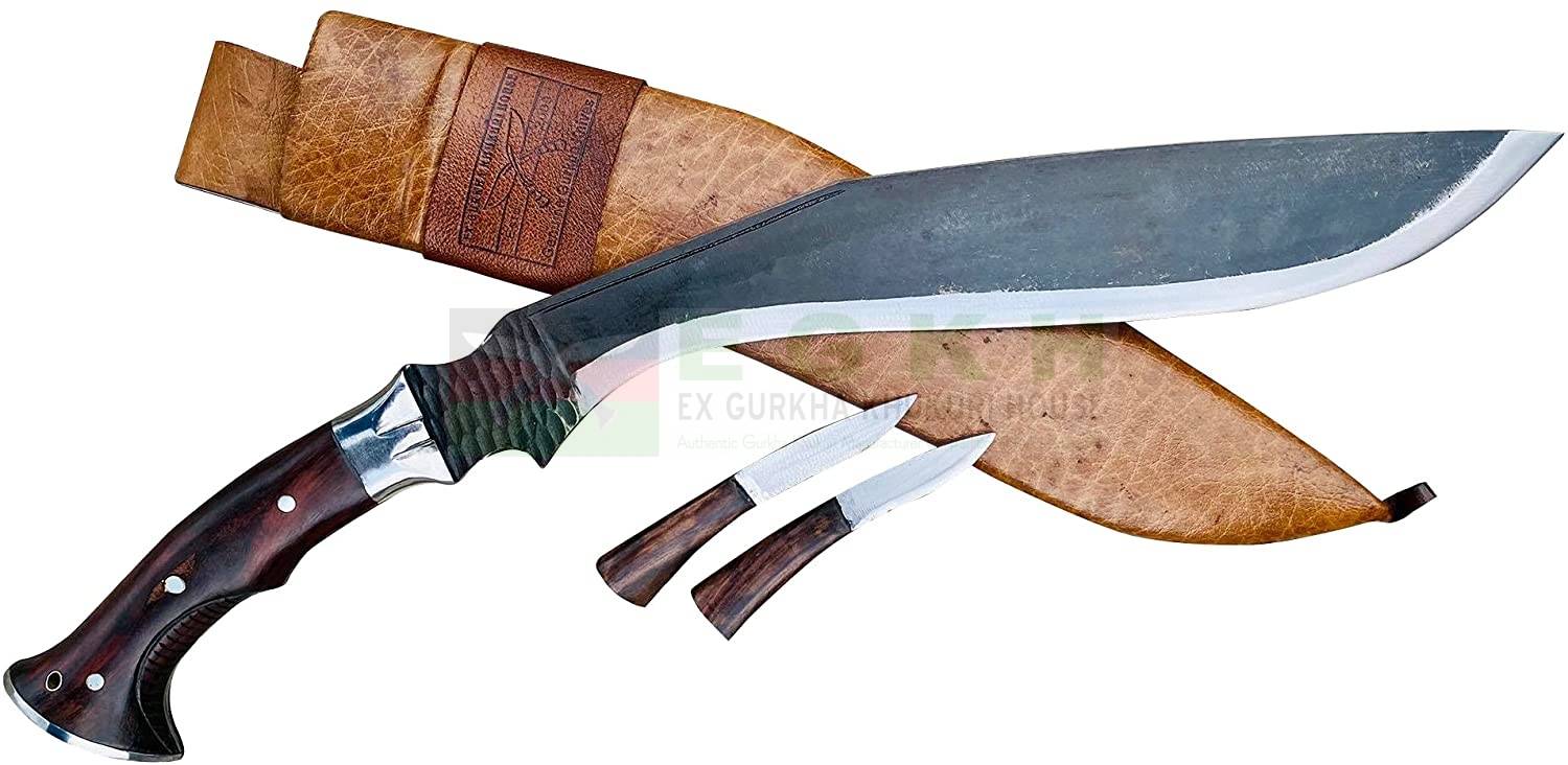 Custom Forged Swords 16 Inch Rust Free Blade Dragon Kukri Machete | Ex ...
