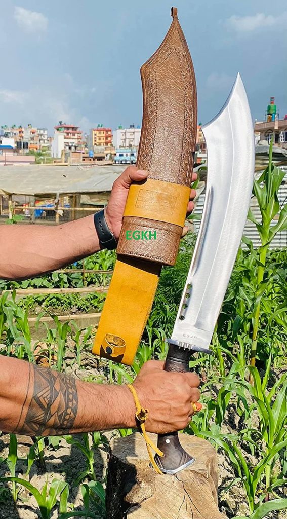 18" Viking Cleaver Machete | Hand forged Heavy | Kukri