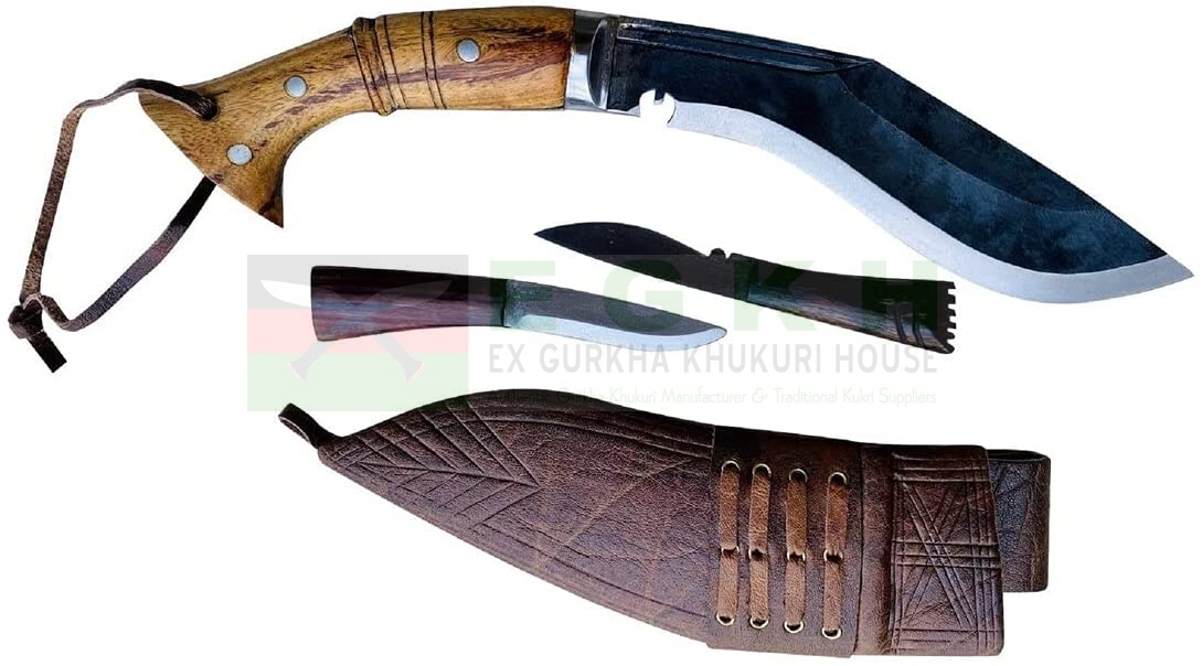 8" Rust Free Bushcraft Kukri | Hand Forged Knife | EGKH