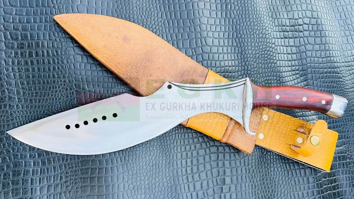 13" Eli Heavy Duty Full Tang Chopper Bushcraft Khukuri (Kukri)