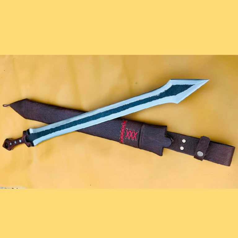 25" Traditional Hand Forged Viking Sword | Full Tang Historical Long ...