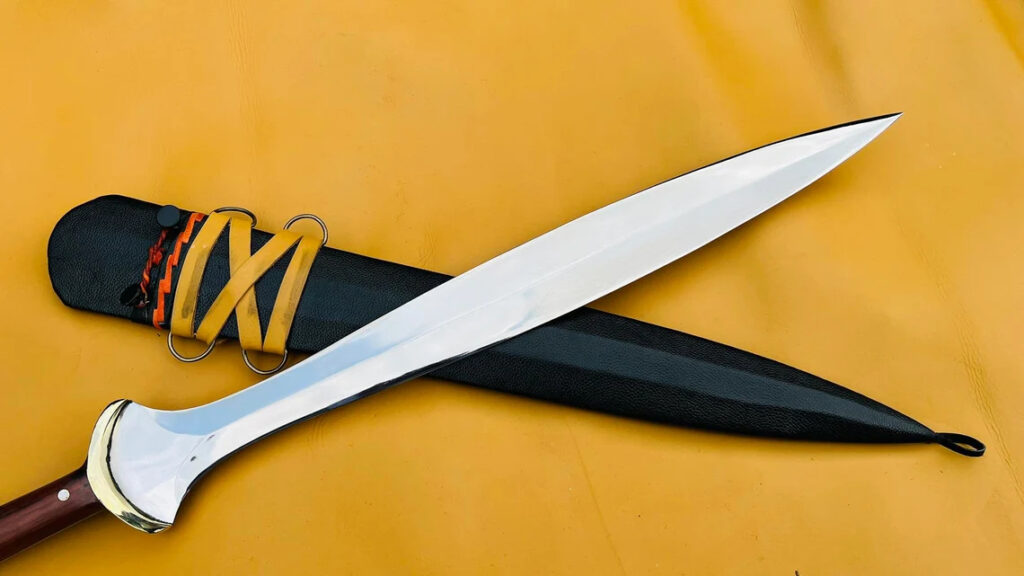 22" Hand Forged Blade Greek Xiphos Sword | EGKH