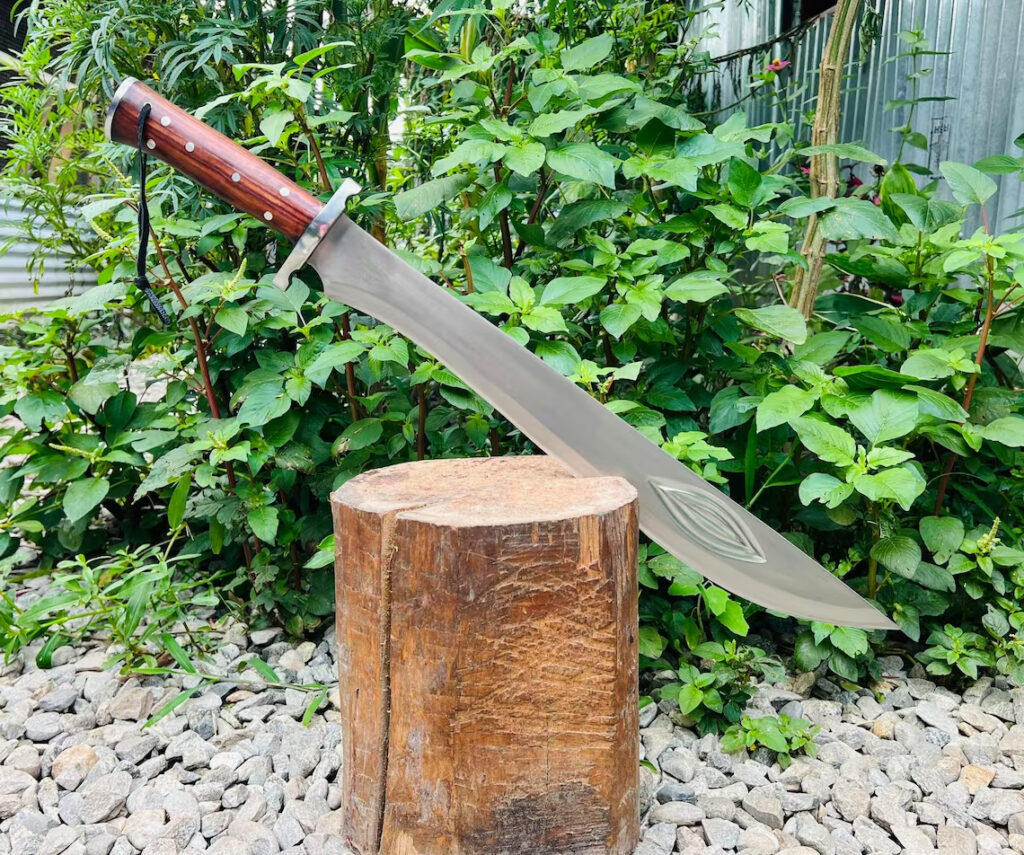 20" Hand Forged Bushcraft Machete | Survival Machete | EGKH