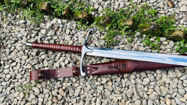 48″ Custom Hand Forged Longsword | Two Handed Viking Sword