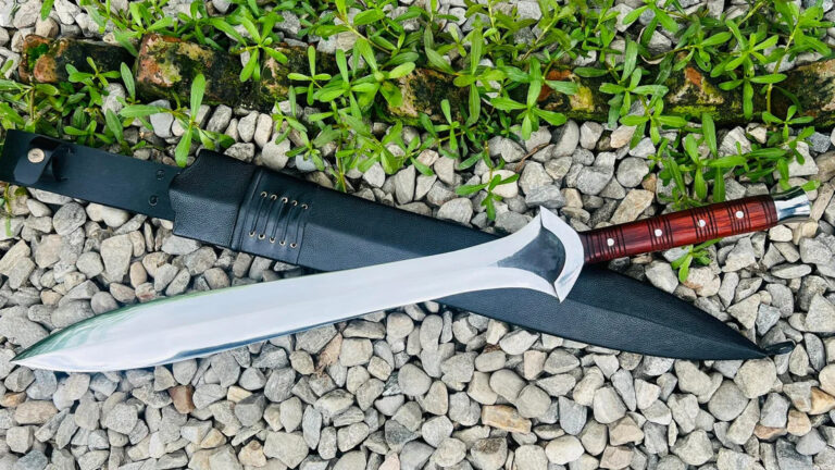 22″ Blade Ancient Greek Double Edge Xiphos Sword